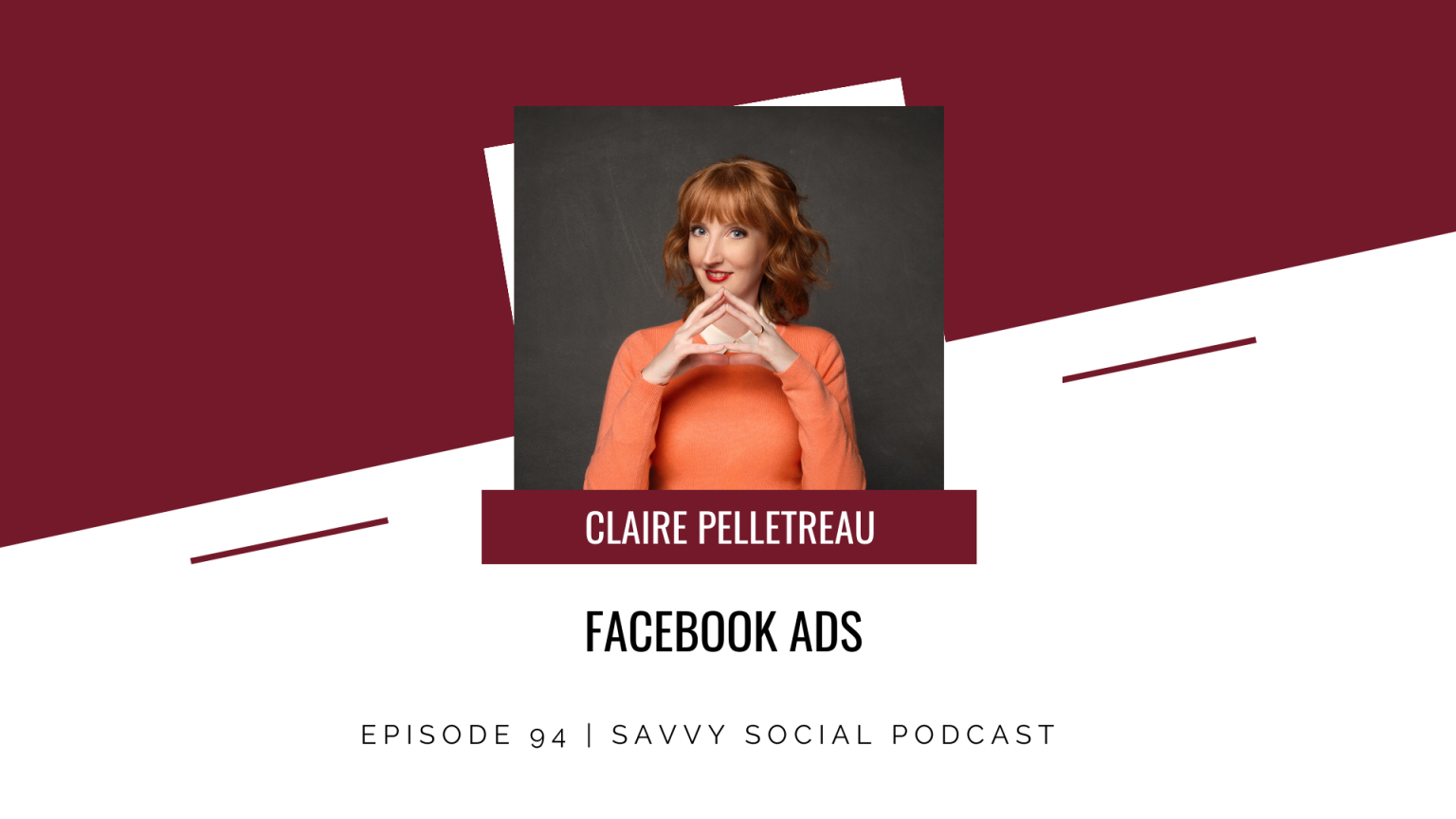 Facebook Ads with Claire Pelletreau - OnlineDrea