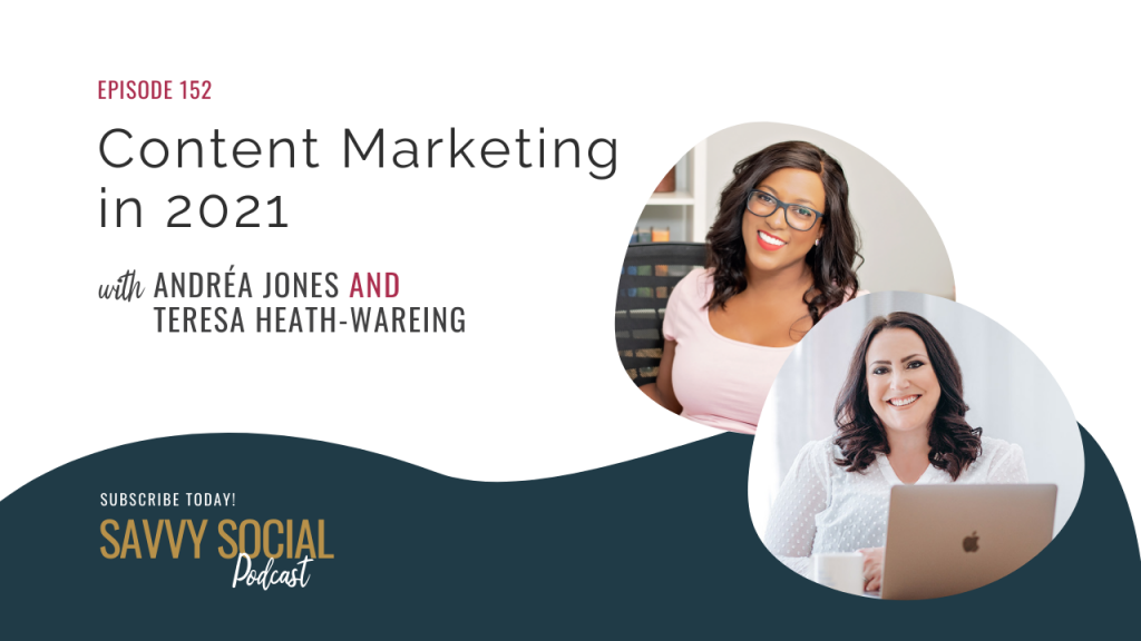Content Marketing in 2021 with Teresa Heath-Wareing - OnlineDrea
