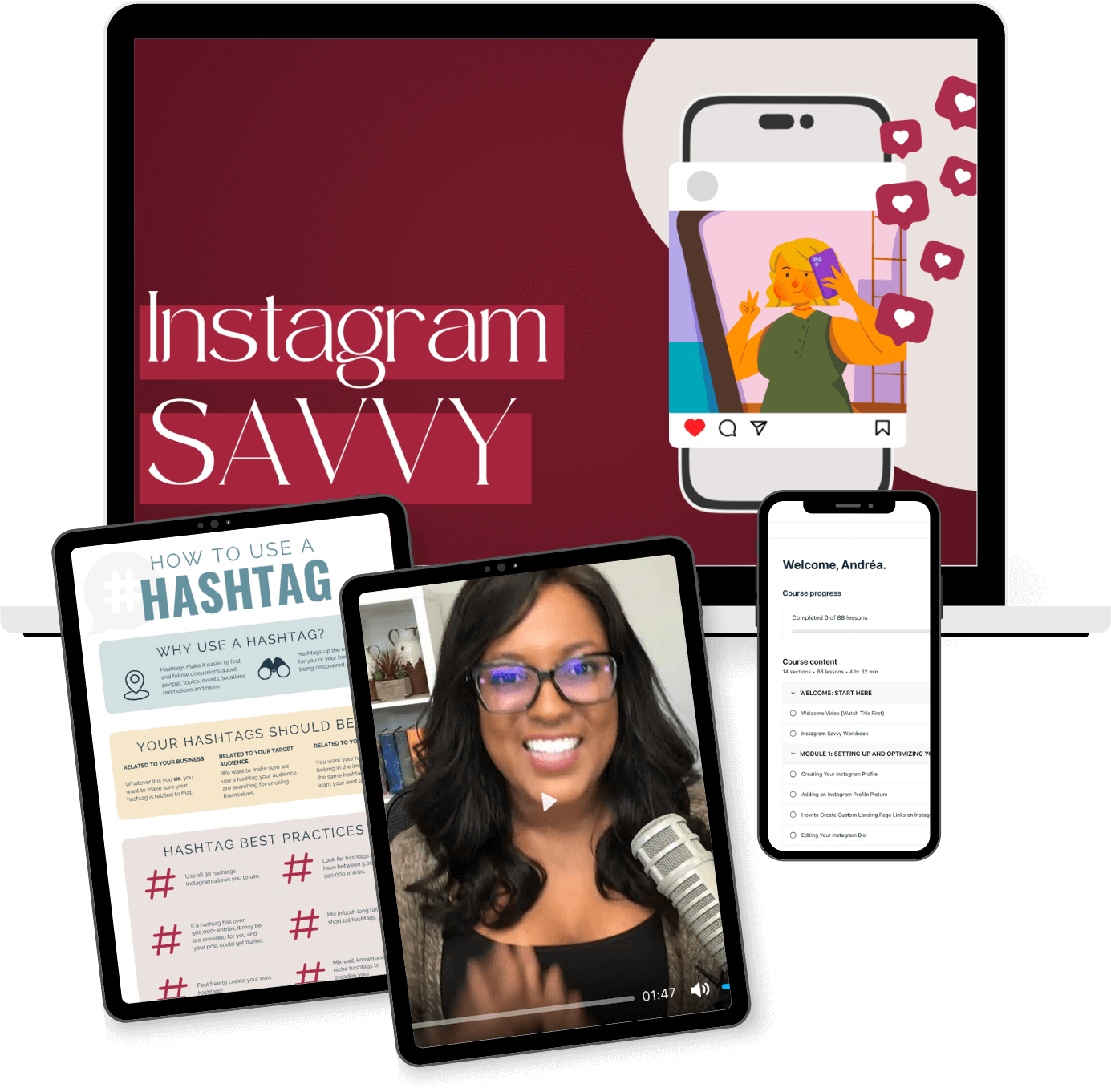 The Instagram Savvy Bundle - OnlineDrea